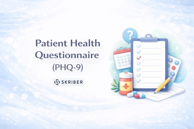 Patient Health Questionnaire (PHQ-9) - Skriber